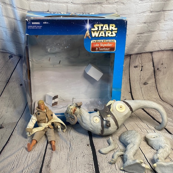 Hasbro | Toys | Star Wars Luke Skywalker And Tauntaun Fully Poseable ...